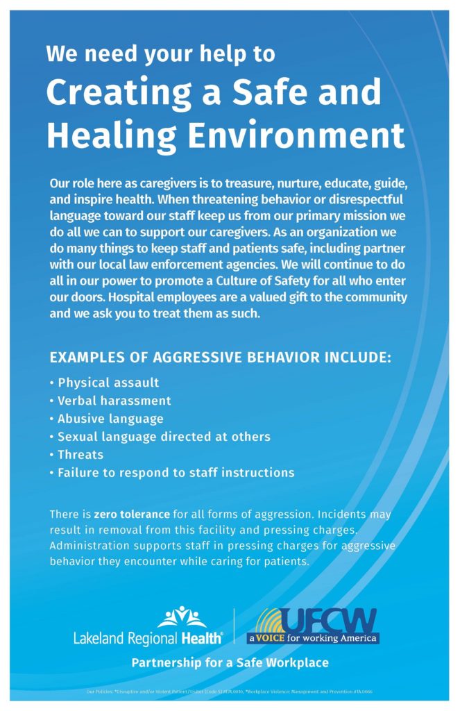 Strengthening Workplace Safety for Our Members in Health Care - For ...